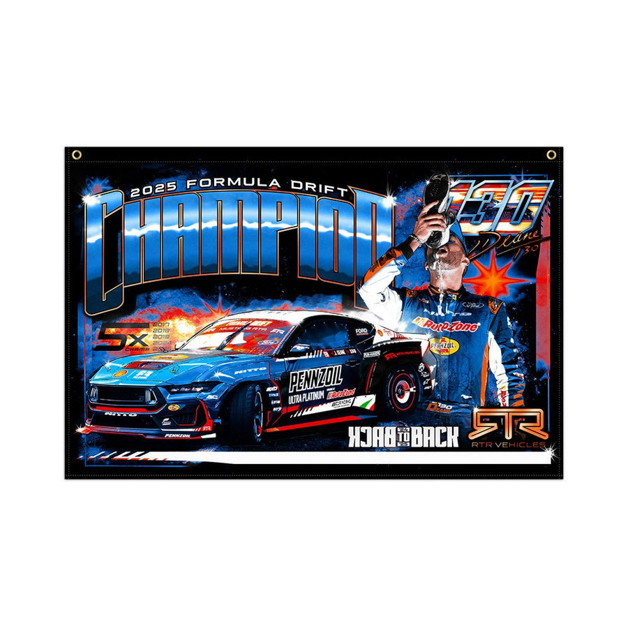 2025 James Deane Championship Banner - RTR Vehicles