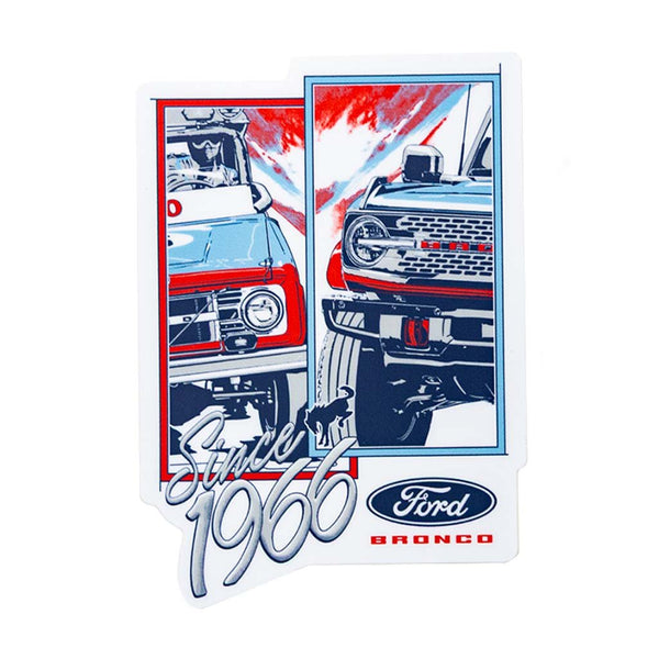 Since 1966 Ford Bronco Sticker Pack - RTR Vehicles