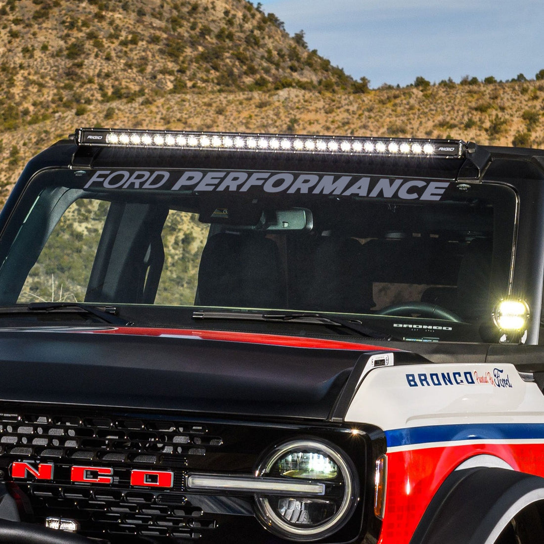 Ford Performance Bronco Windshield Banner - RTR Vehicles