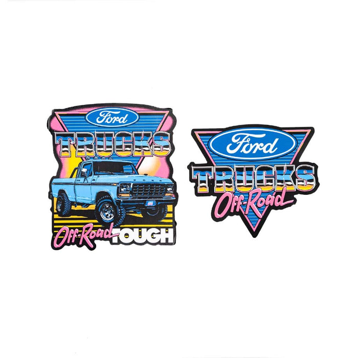 Ford Trucks Off-Road Tough Sticker Pack - RTR Vehicles