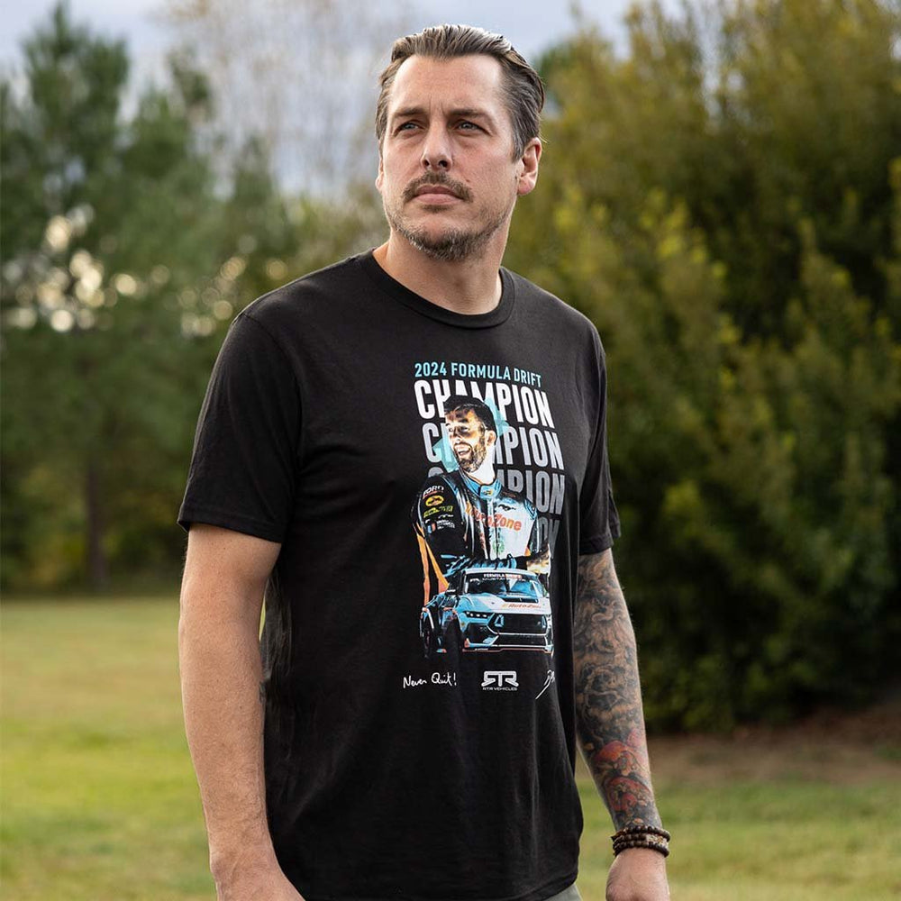 James Deane 2024 Formula Drift Champion Tee - RTR Vehicles