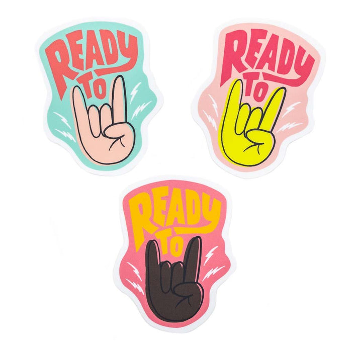 Ready to Rock On Sticker - RTR Vehicles