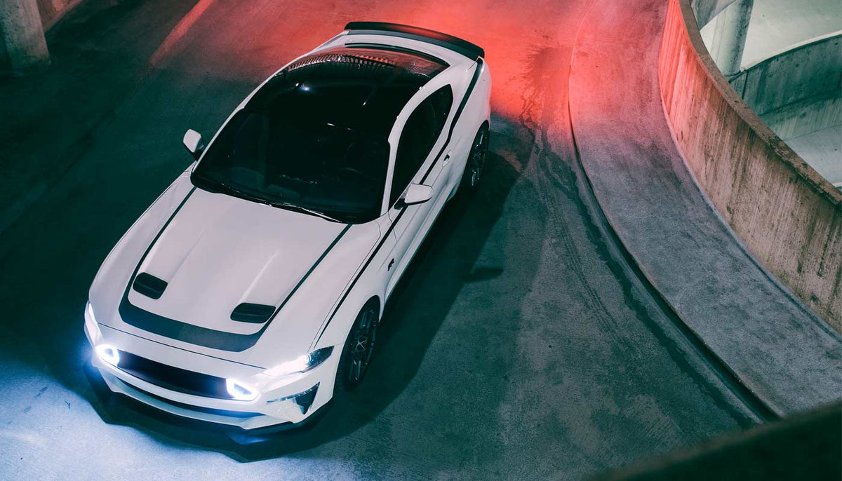 RTR Upper Grille w/ LED Air Intakes (24+ Mustang) - RTR Vehicles