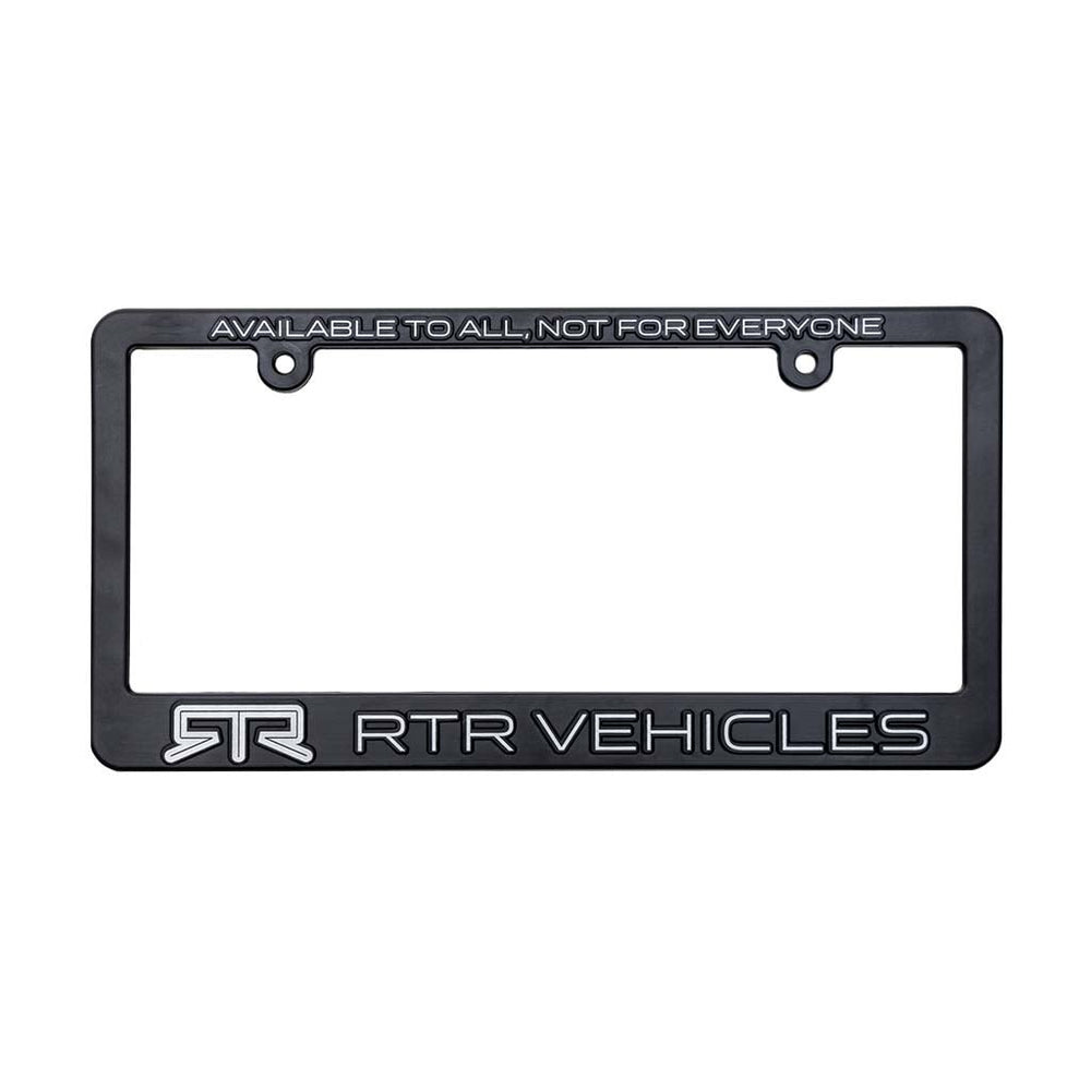 RTR Vehicles License Plate Frame - RTR Vehicles