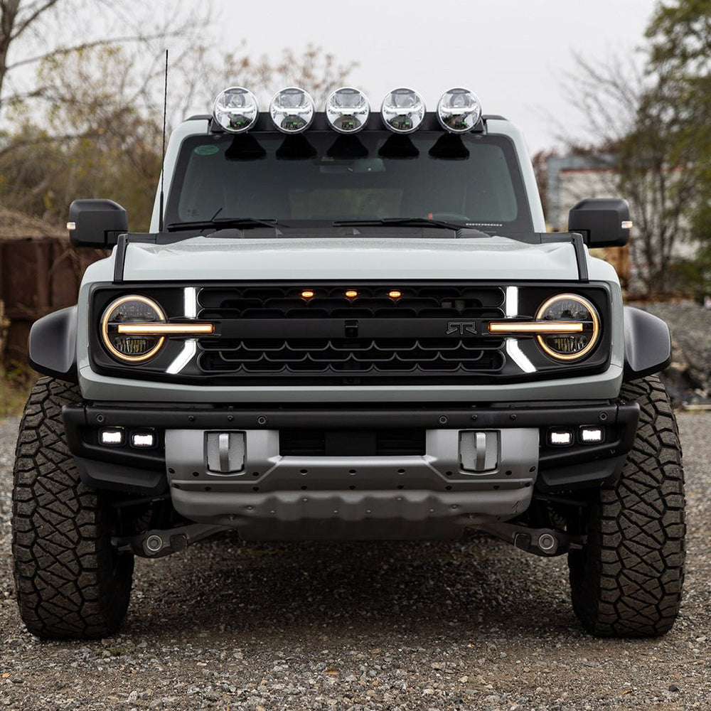 RTR Grille with Signature LED Lighting (22+ Bronco Raptor) - RTR Vehicles