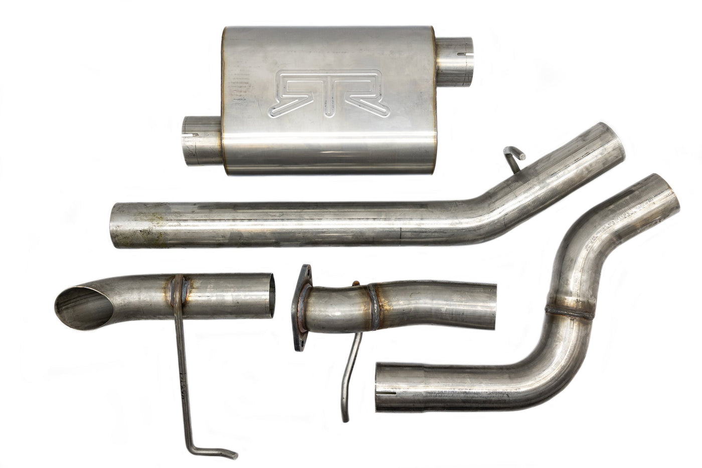 RTR High Clearance Cat-Back Exhaust (21+ Bronco) - RTR Vehicles