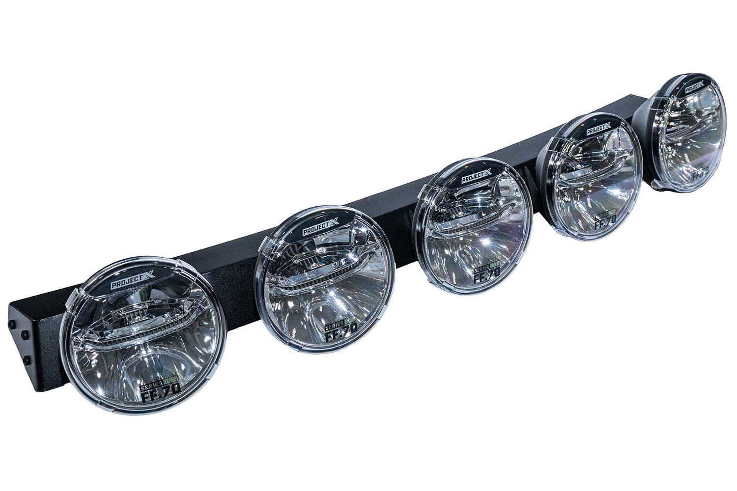 RTR Light Bar w/ PROJECT X FF.70 Lights (21+ Bronco - ALL/22+ Bronco R ...