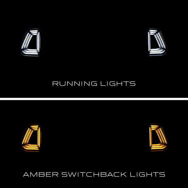 RTR Upper Grille w/ LED Air Intakes (24+ Mustang) - RTR Vehicles