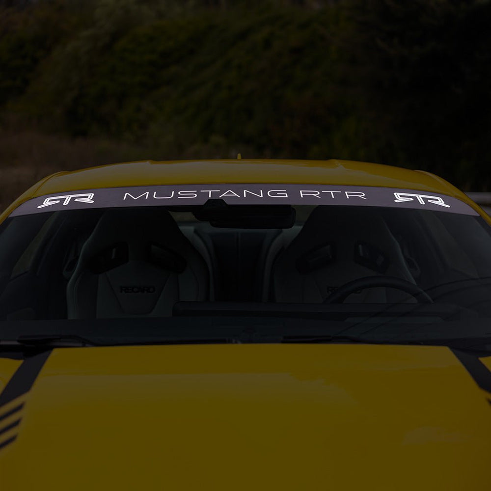 RTR Windshield Banner (2024+ Mustang) - RTR Vehicles